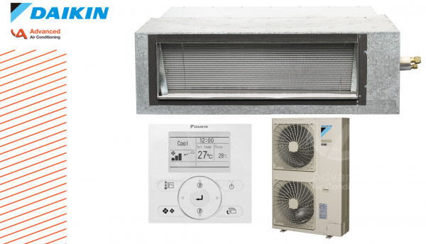 Daikin 14kW Inverter, Reverse Cycle R32 Ducted, 1 Phase FDYAN140A-CV
