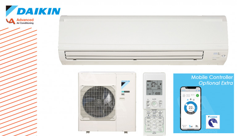 Daikin Cora XL Series 8.0kw Reverse Cycle, Wall Mounted Split System ...